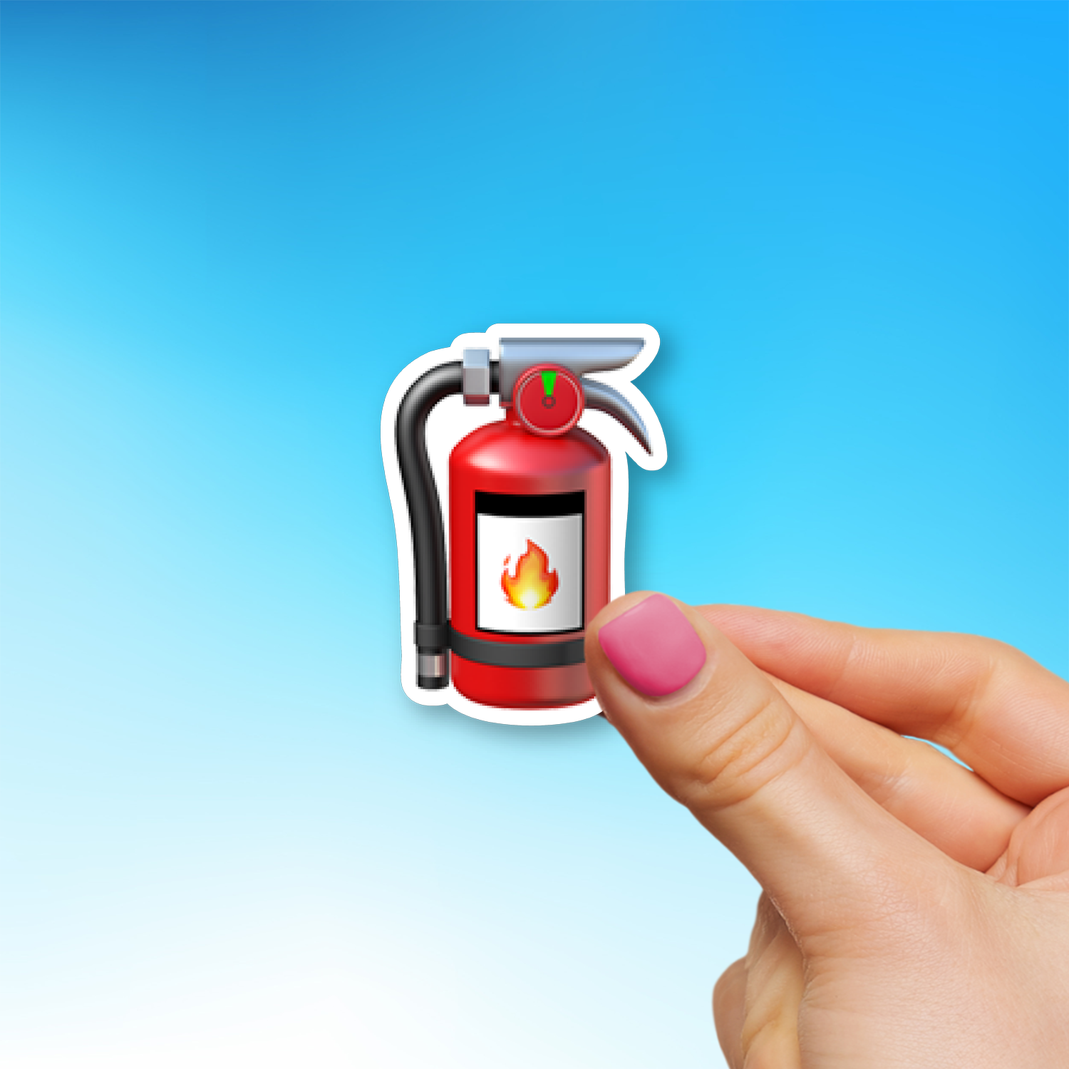 🧯 Fire Extinguisher Emoji Sticker - Die-Cut, Multiple Sizes ...