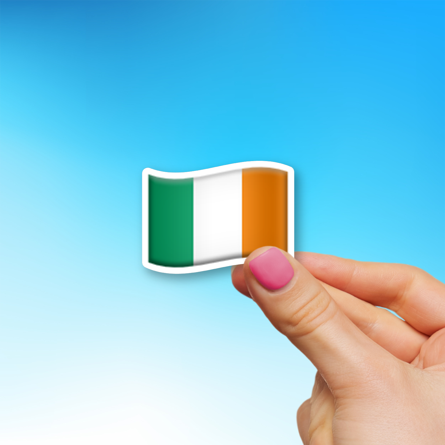🇮🇪 Flag: Ireland Emoji Sticker - Die-Cut, Multiple Sizes ...