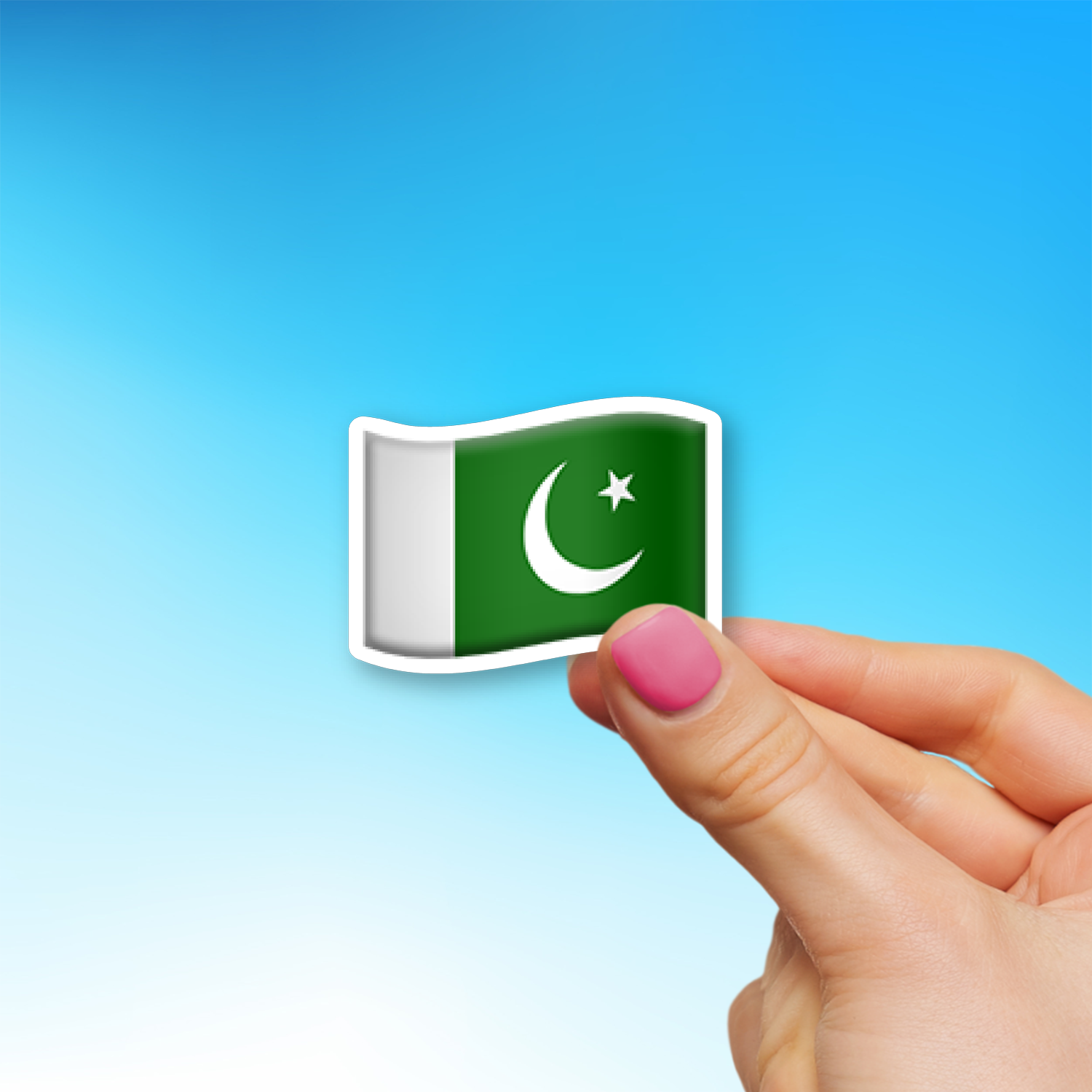 🇵🇰 Flag: Pakistan Emoji Sticker - Die-Cut, Multiple Sizes ...