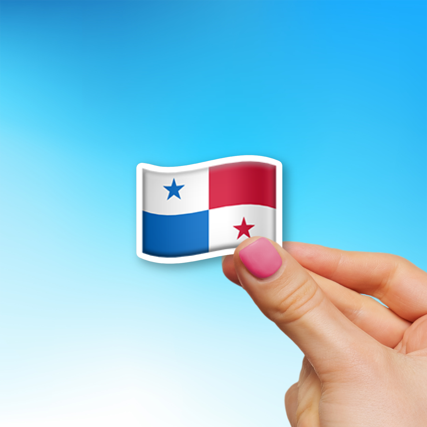 🇵🇦 Flag: Panama Emoji Sticker - Die-Cut, Multiple Sizes – EmojiStickers.com
