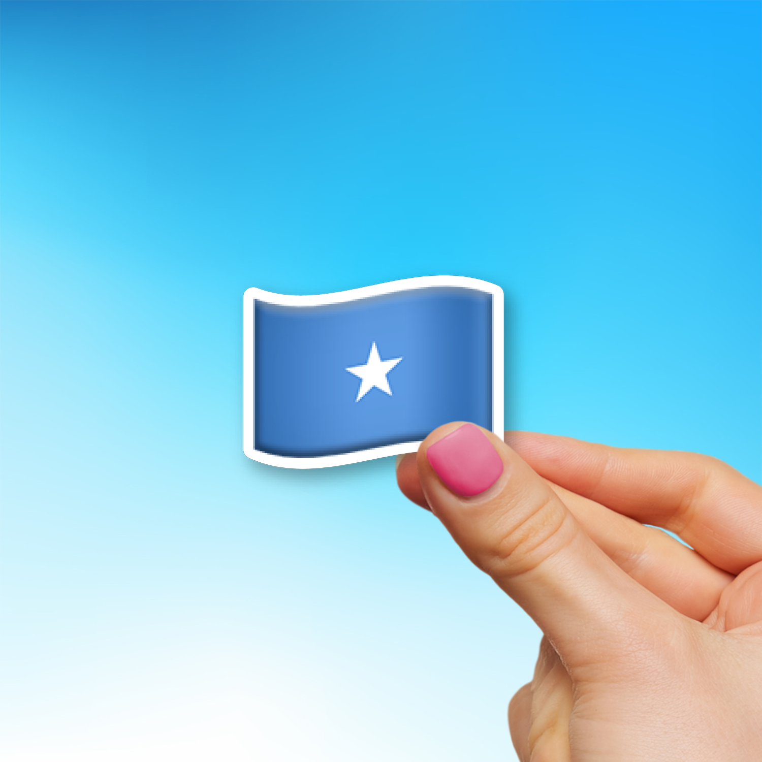 🇸🇴 Flag: Somalia Emoji Sticker - Die-Cut, Multiple Sizes ...