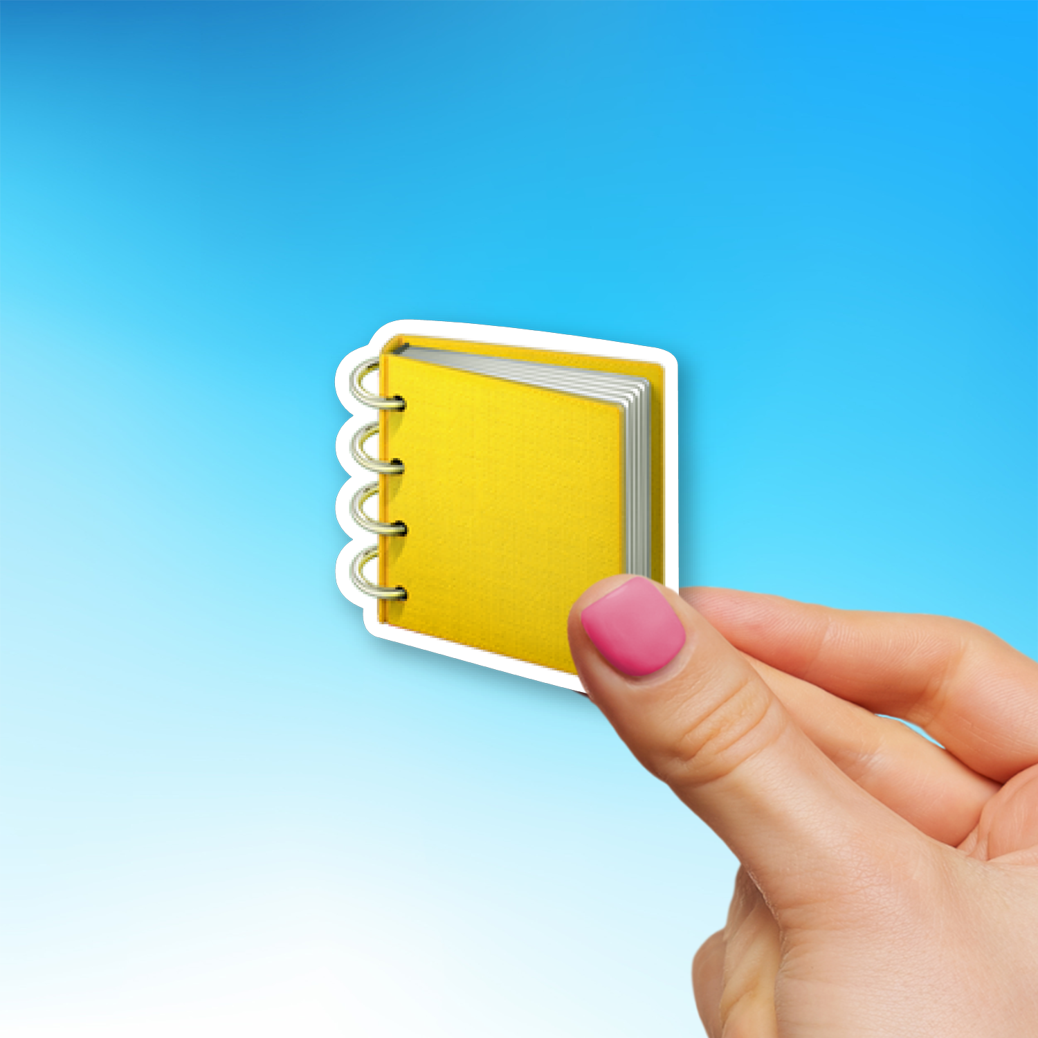 📒 Ledger Emoji Sticker - Die-Cut, Multiple Sizes – EmojiStickers.com