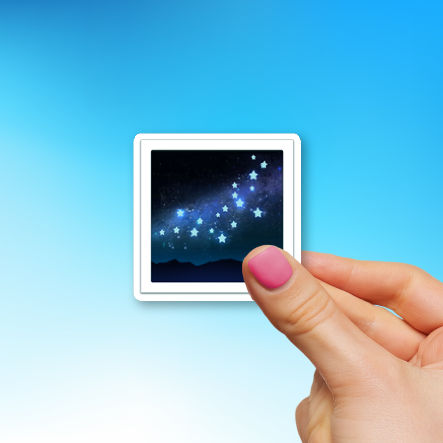 🌌 Milky Way Emoji Sticker - Die-Cut, Multiple Sizes – EmojiStickers.com