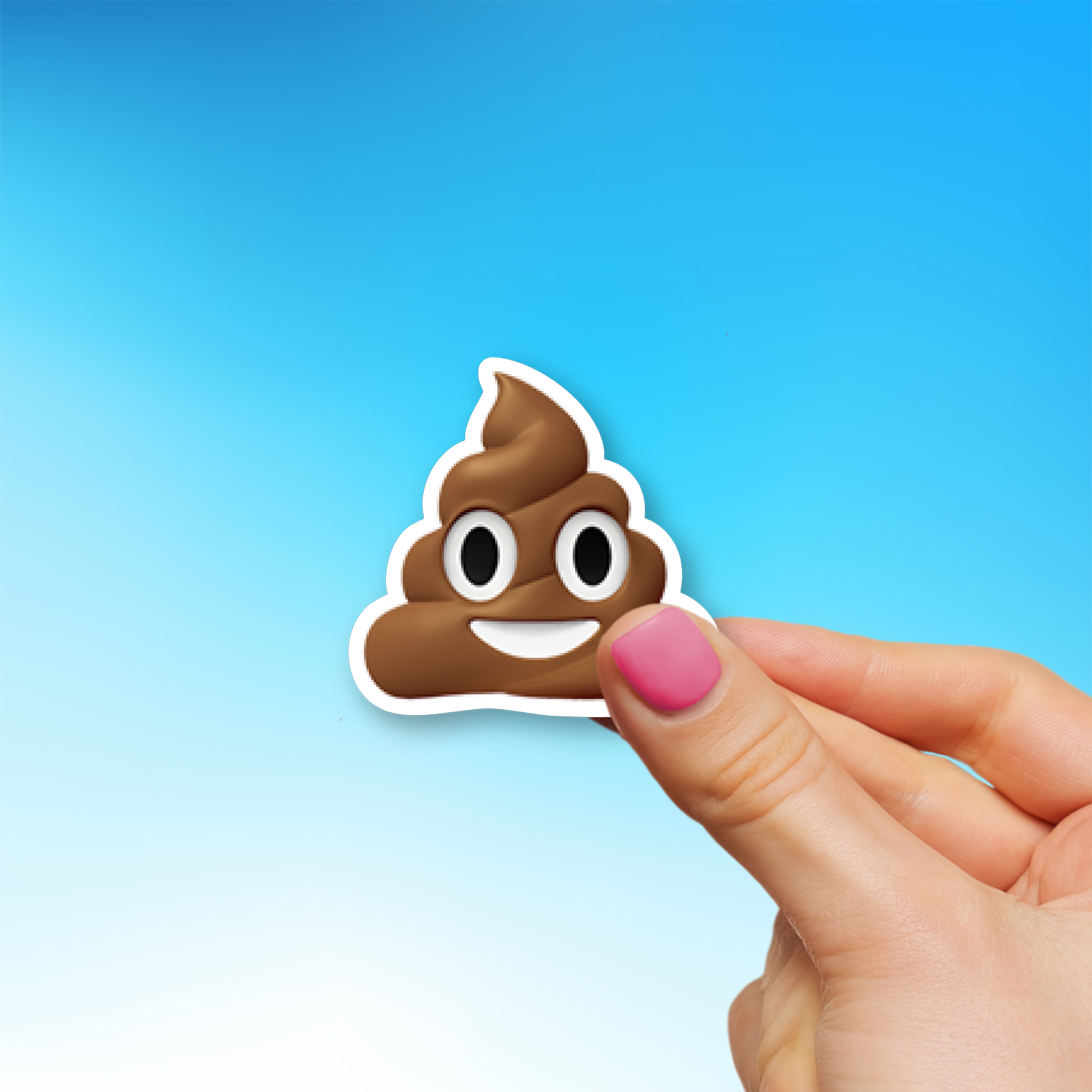 💩 Pile of Poo Emoji Sticker - Die-Cut, Multiple Sizes – EmojiStickers.com