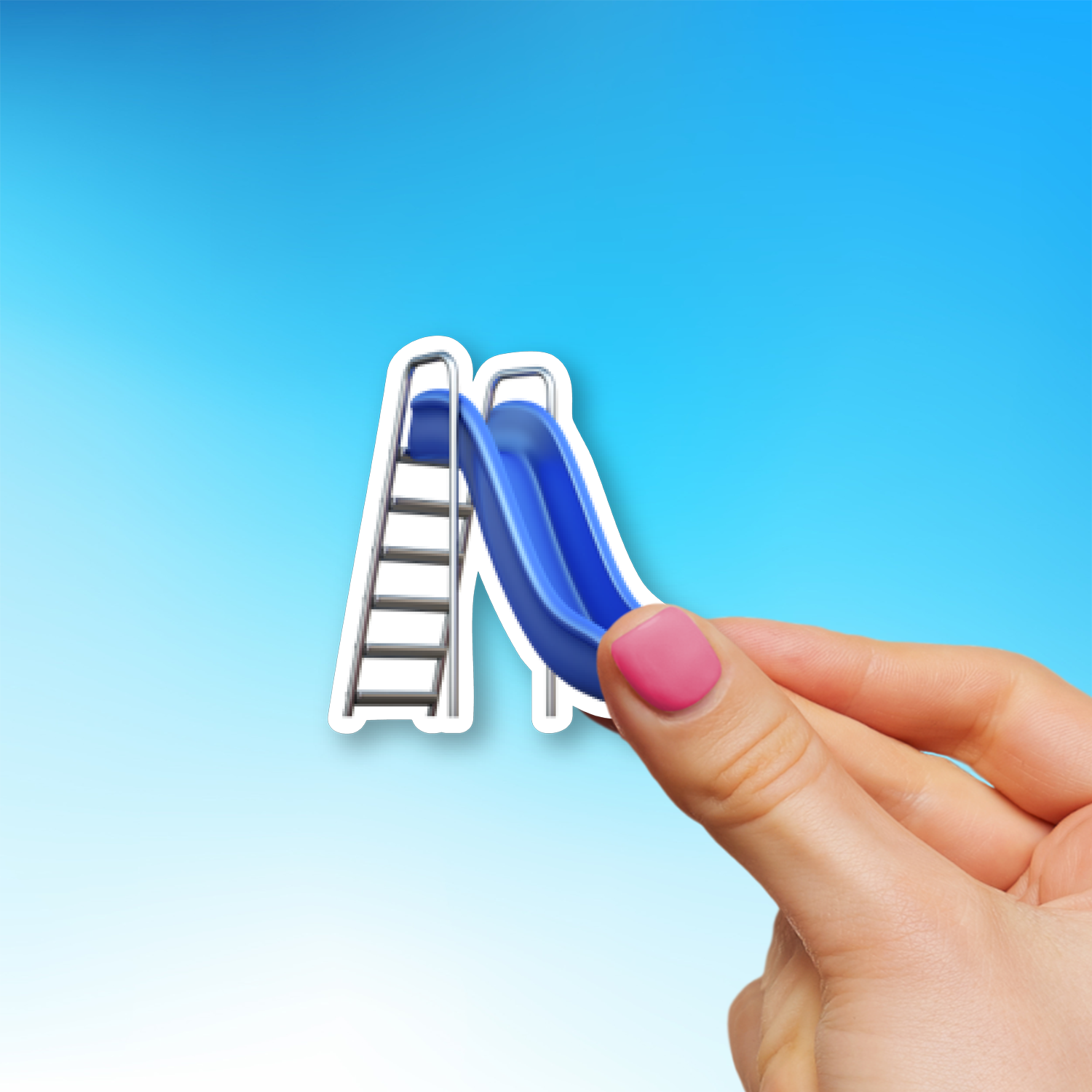 🛝 Playground Slide Emoji Sticker - Die-Cut, Multiple Sizes ...