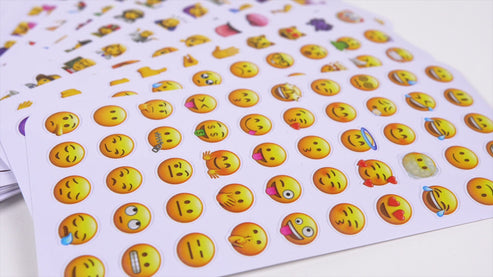 iPhone Emoji Sticker Pack 1750 Die Cut Emojis from EmojiStickers.com