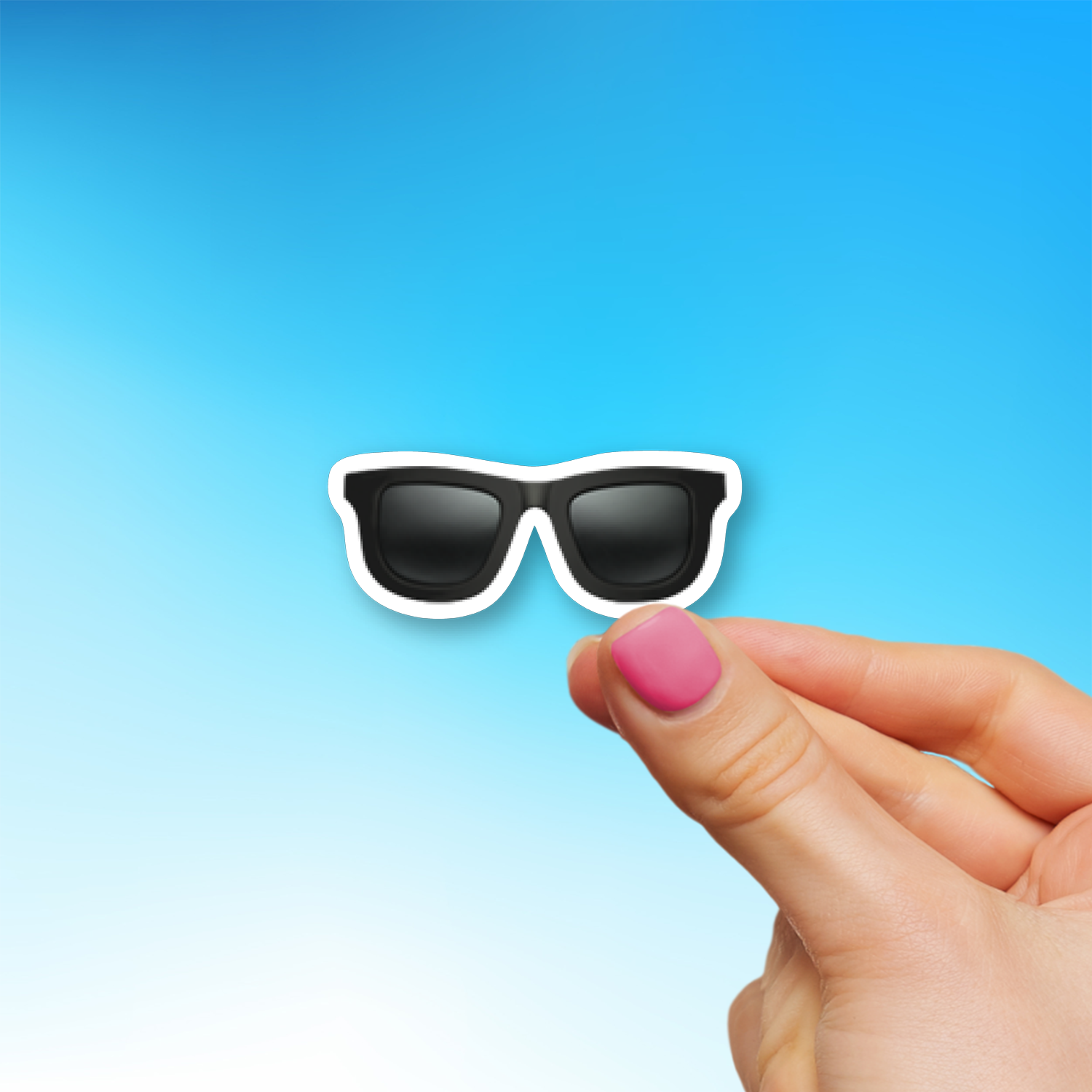 🕶️ Sunglasses Emoji Sticker - Die-Cut, Multiple Sizes – EmojiStickers.com